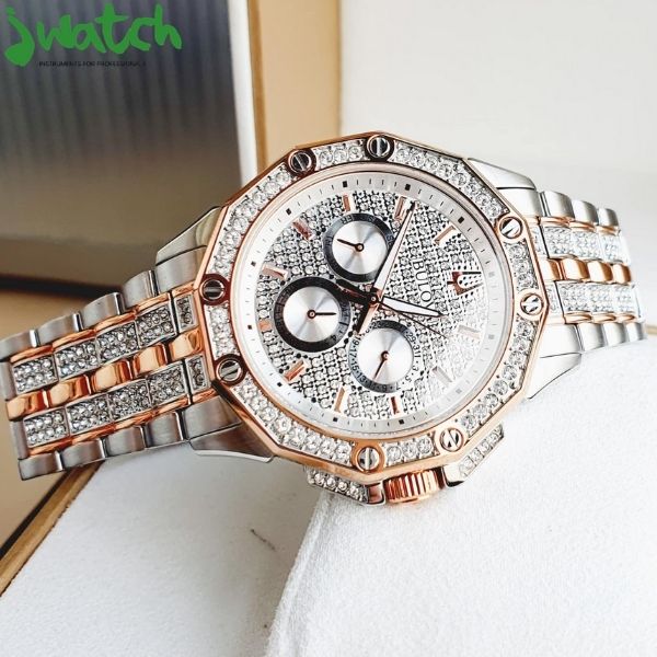 ĐỒNG HỒ NAM BULOVA QUARTZ 98C133 DÂY KIM LOẠI