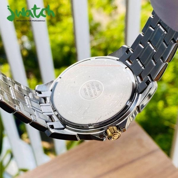 ĐỒNG HỒ NAM BULOVA QUARTZ CHRONOGRAPH 98C120 DÂY KIM LOẠI