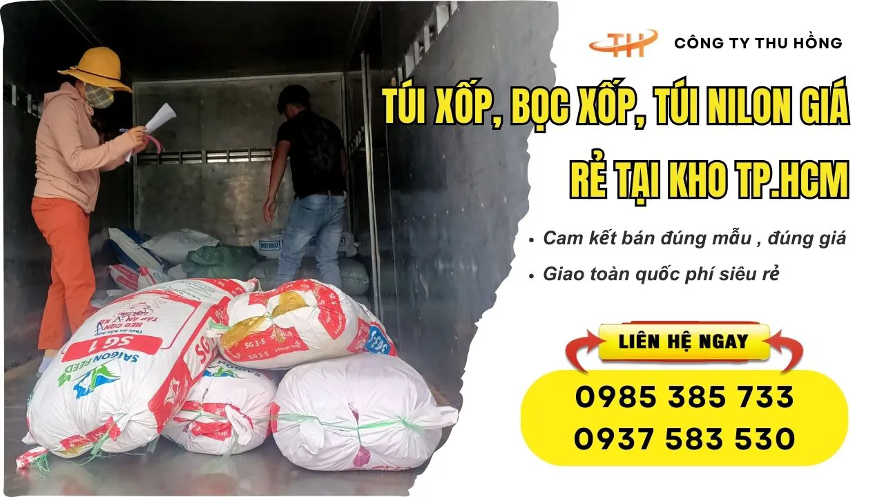 Túi xốp, bọc xốp, túi nilon giá rẻ tại kho