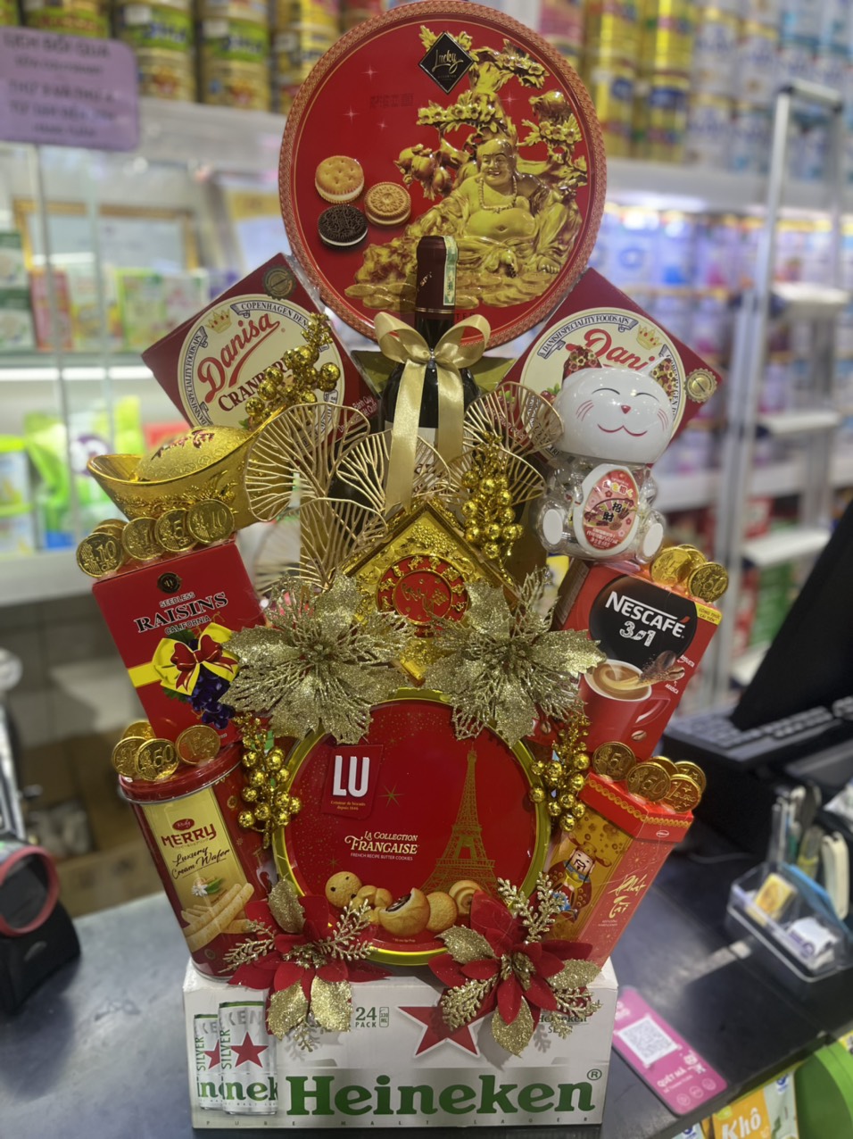 Giỏ quà tết 2023 Lamgroup TẾT ĐOÀN VIÊN 9 từ 1499k