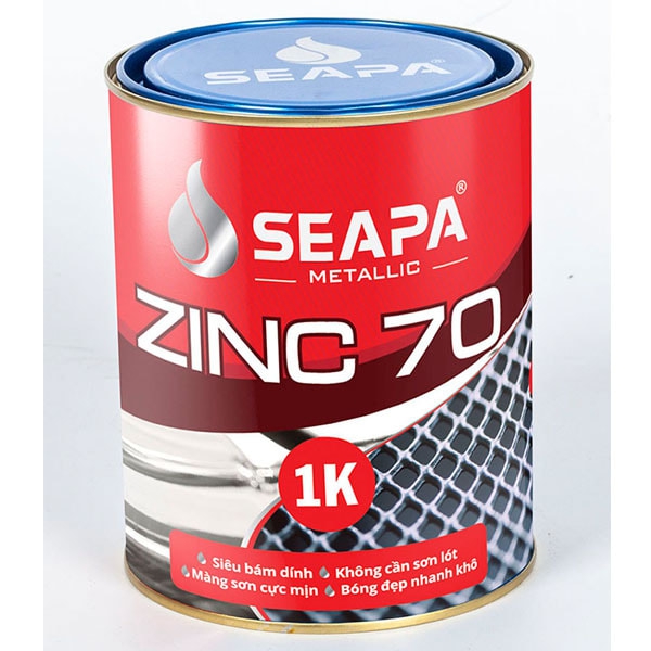 Sơn kẽm 1K ZINC 70 - Giải pháp chống gỉ sét và oxy hóa cho kim loại