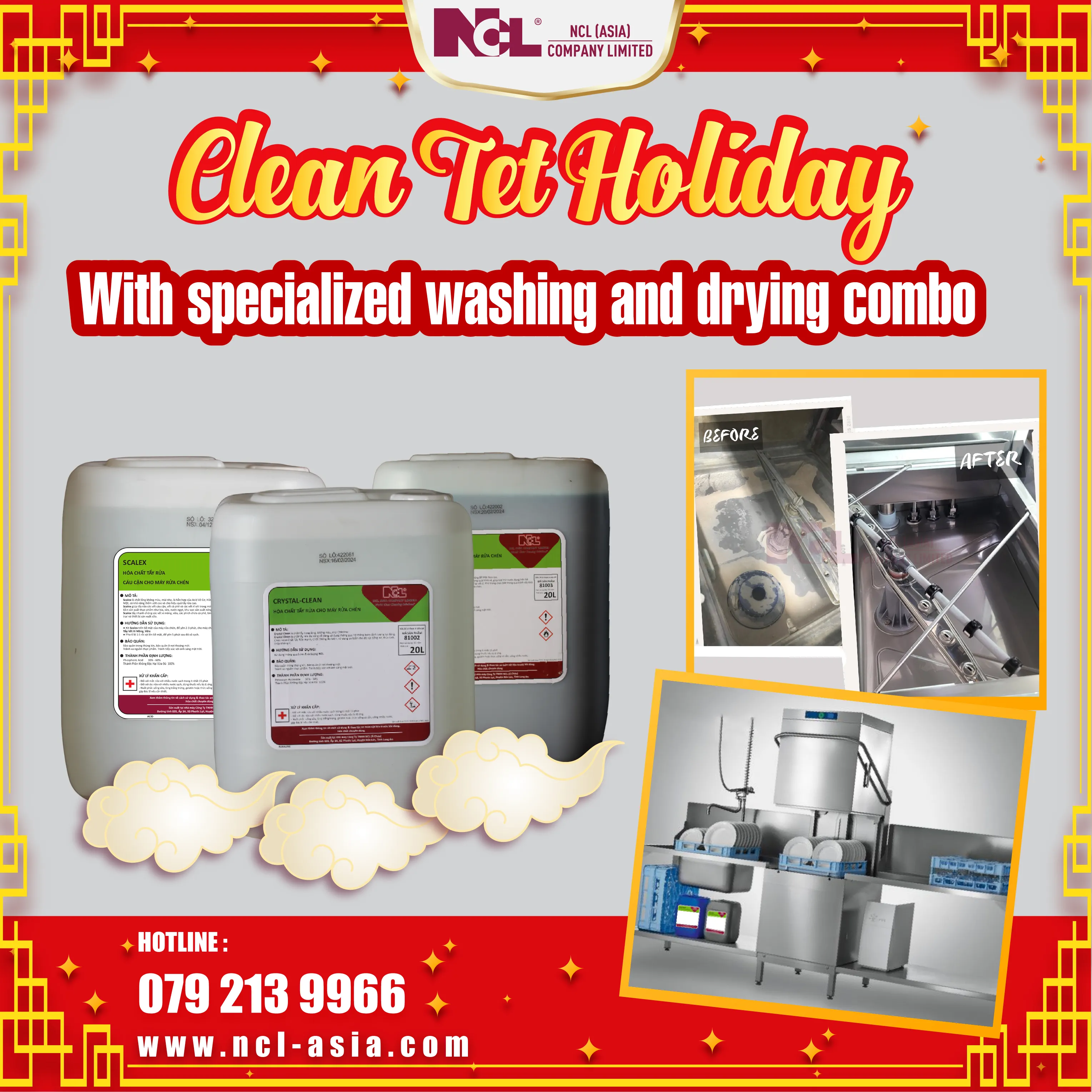 Specialized Washing and Drying Chemical Combo from NCL (Asia) - World ...