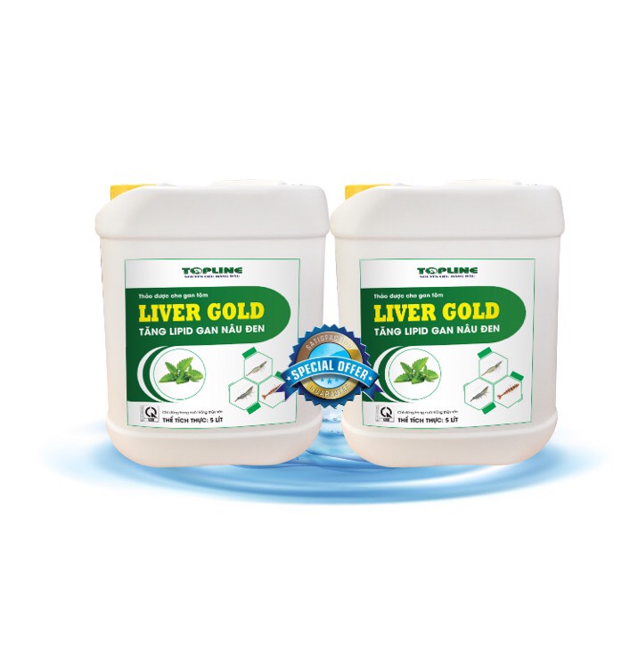 LIVER GOLD - Thảo dược gan giúp gan tôm nâu đen siêu tốc