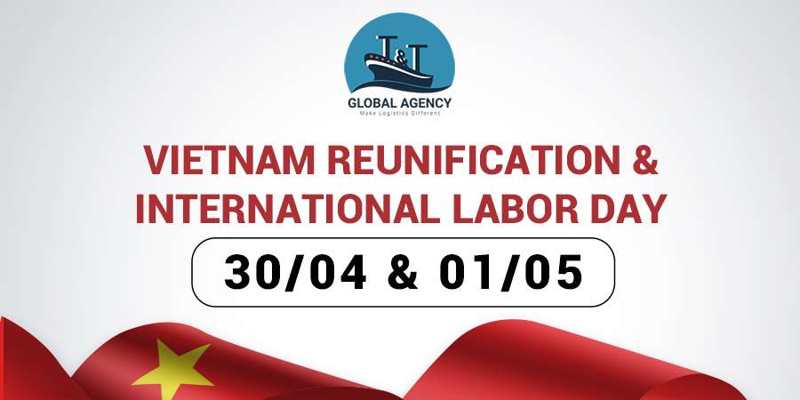 Vietnam's Reunification & International Labor Day Closing Announcement