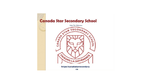 TRƯỜNG TRUNG HỌC TƯ THỤC CANADA STAR SECONDARY SCHOOL (Ontario)