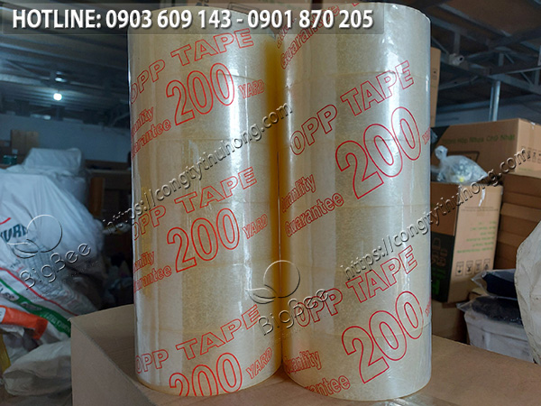 Băng keo trong nhiều yard giá sỉ rẻ HCM