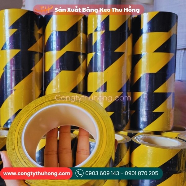 Vì sao băng keo dán nền sọc vàng đen được dùng phổ biến nhất