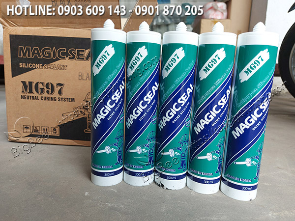 Địa chỉ sỉ keo dán kính silicone Magicseal MG97 giá tốt