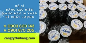 Bỏ sỉ băng keo điện nano đen 10 yard rẻ chất lượng