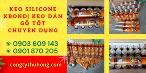 Keo silicone XBond| Keo dán gỗ tốt chuyên dụng