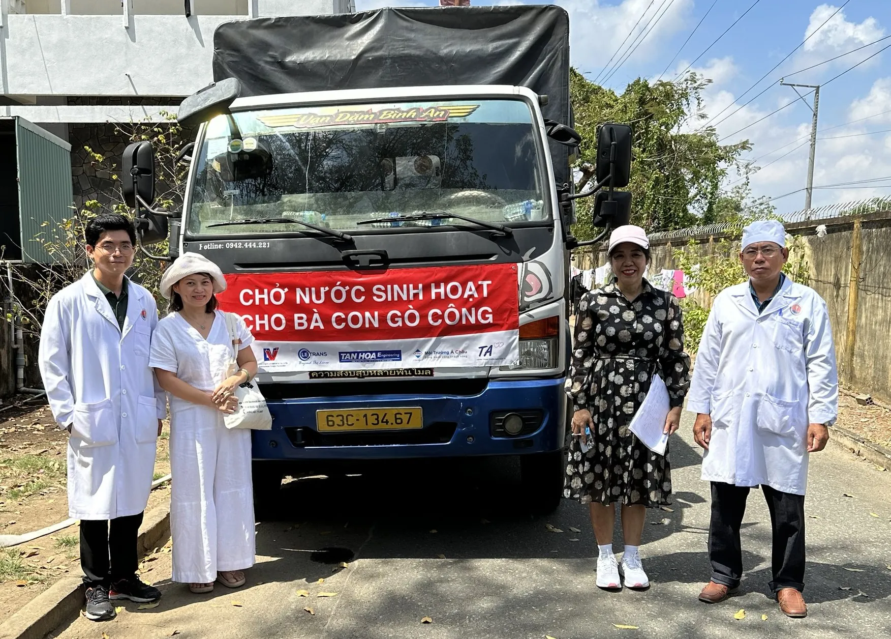 Le Trans Co. Ltd. Launches "Fresh Water Support" Program in Go Cong