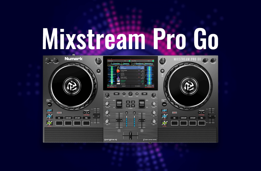 Numark Mixstream Pro Go - Bàn Dj Không Dây Thế Hệ Mới