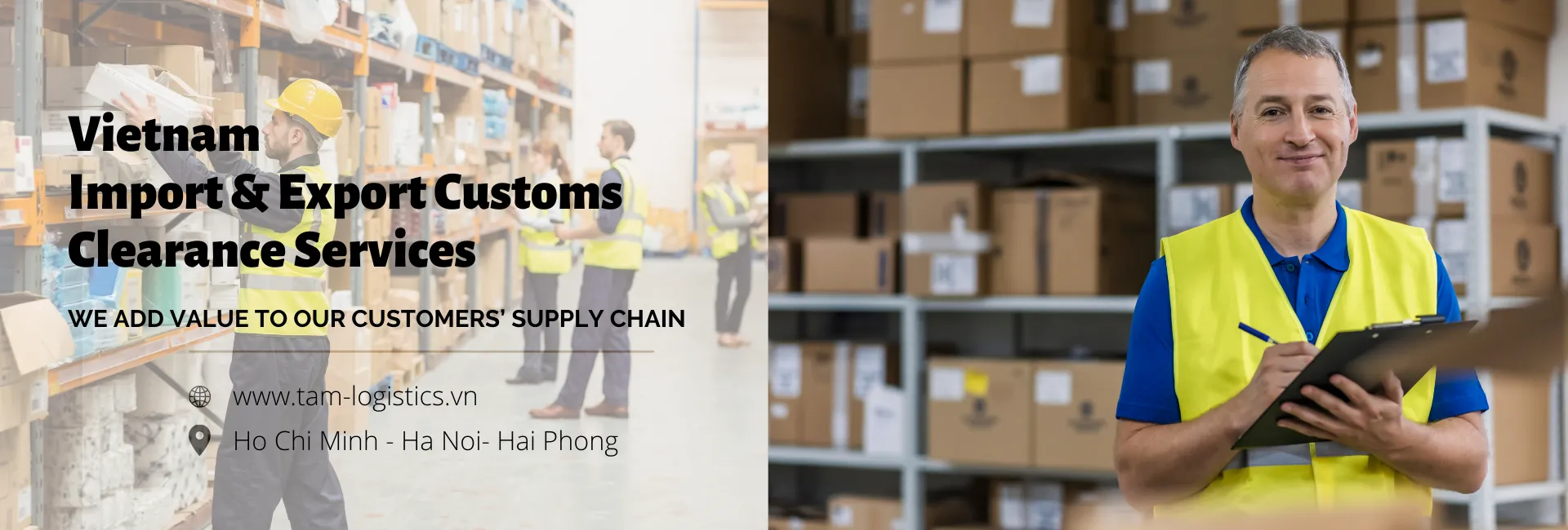 The professional logistics shipping agency - TAM Logistics