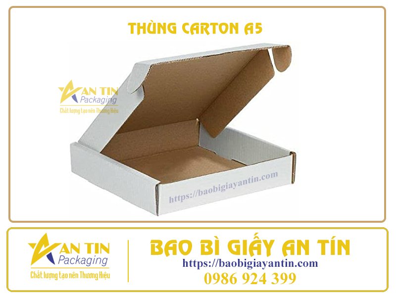 BẬT MÍ QUY TRÌNH IN THÙNG CARTON A5 ĐÓNG GÓI HÀNG HÓA