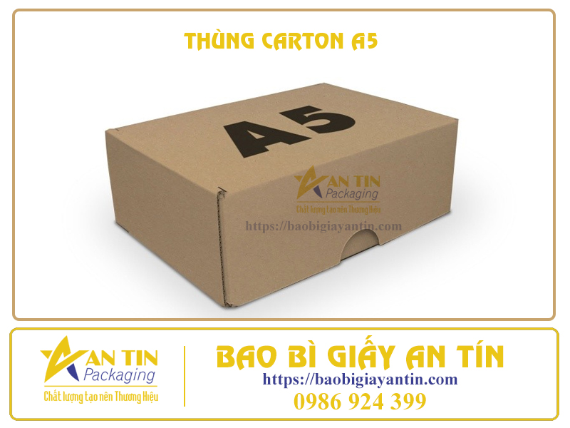 BẬT MÍ QUY TRÌNH IN THÙNG CARTON A5 ĐÓNG GÓI HÀNG HÓA