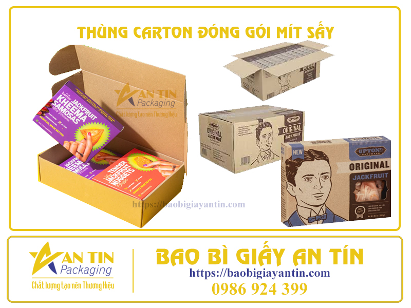 BẠN CẦN QUAN TÂM TIÊU CHUẨN GÌ KHI ĐẶT MUA THÙNG CARTON ĐÓNG GÓI MÍT SẤY