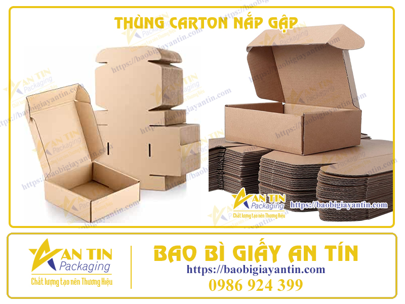 5 TÍNH NĂNG TUYỆT VỜI CỦA THÙNG CARTON NẮP GẬP - TIẾT KIỆM THỜI GIAN ...