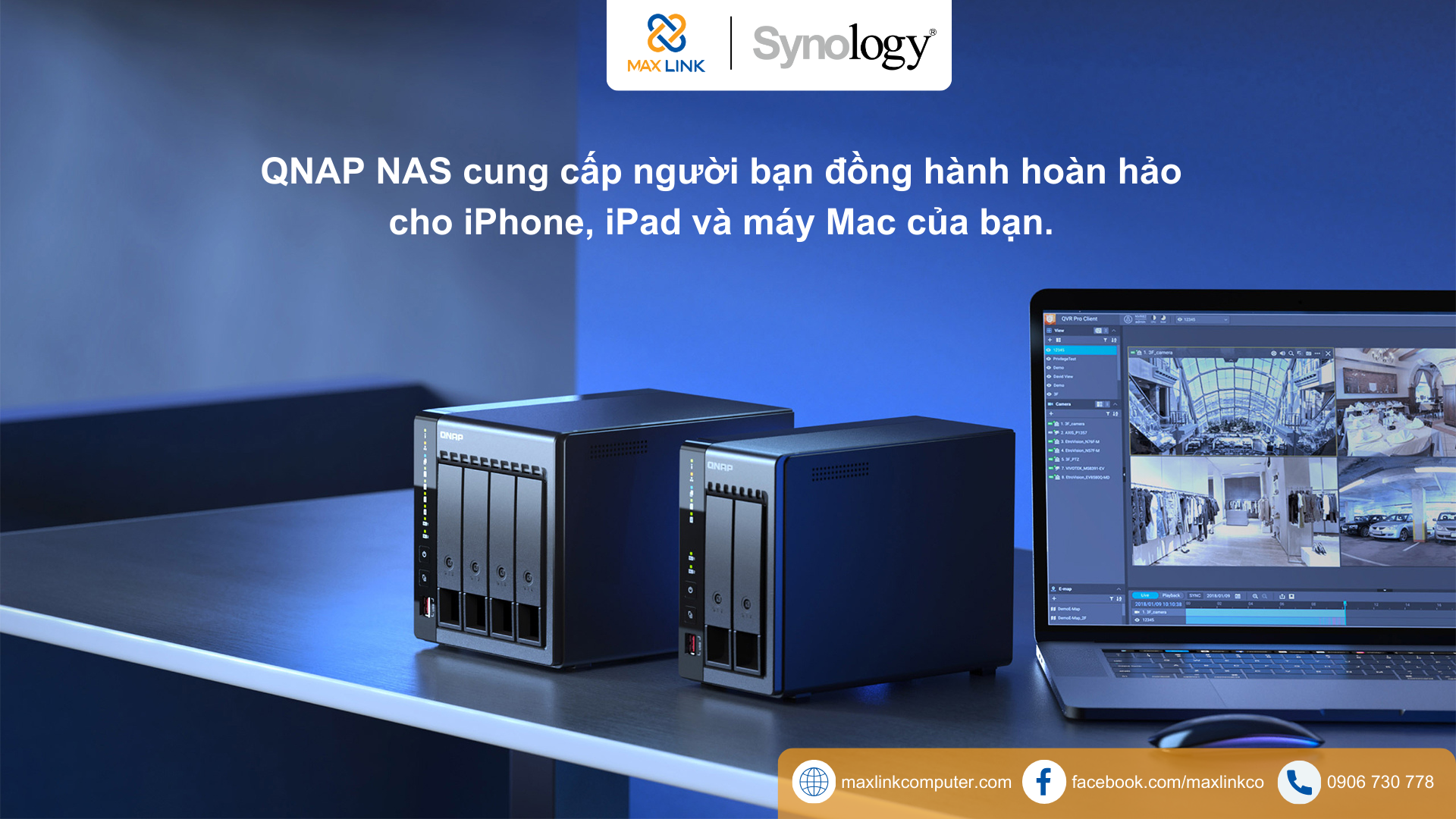QNAP NAS cung cấp người bạn đồng hành hoàn hảo cho iPhone, iPad và máy ...