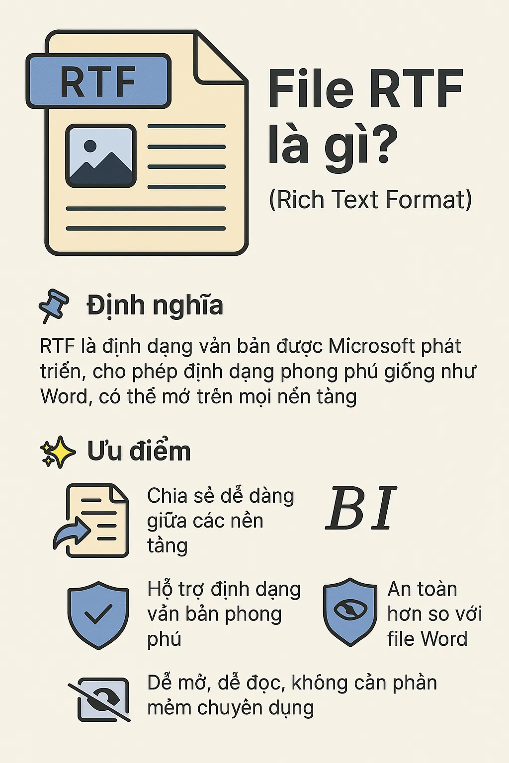 Cách chuyển từ file rtf sang pdf, doc, CSV, XLSX