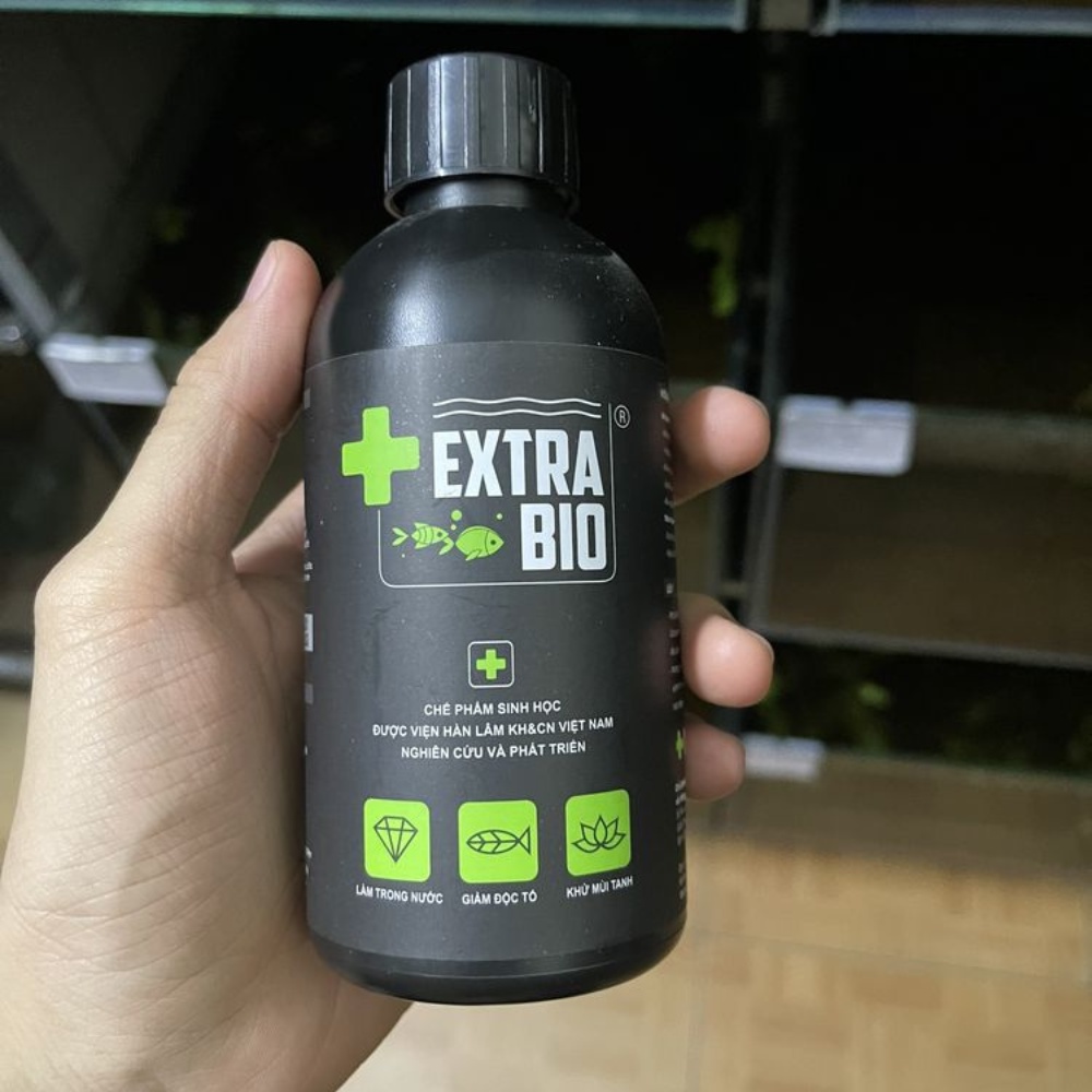 Vi sinh hồ cá Extra bio 125ml giúp làm trong nước bể cá