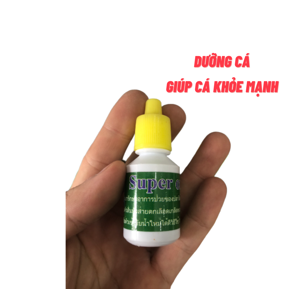 Vi sinh hồ cá super one dưỡng cá khỏe mạnh