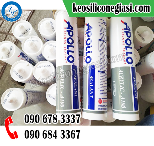 CÁCH SỬ DỤNG KEO APOLLO SILICONE CÁC LOẠI