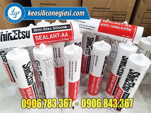 NƠI BÁN KEO SHINETSU SILICONE SEALANT - AA HÀNG THÁI LAN GIÁ RẺ
