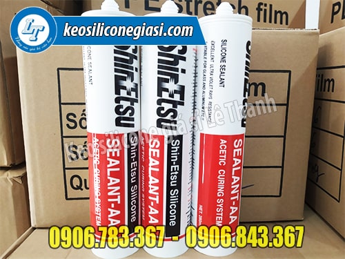 NƠI BÁN KEO SHINETSU SILICONE SEALANT - AA HÀNG THÁI LAN GIÁ RẺ