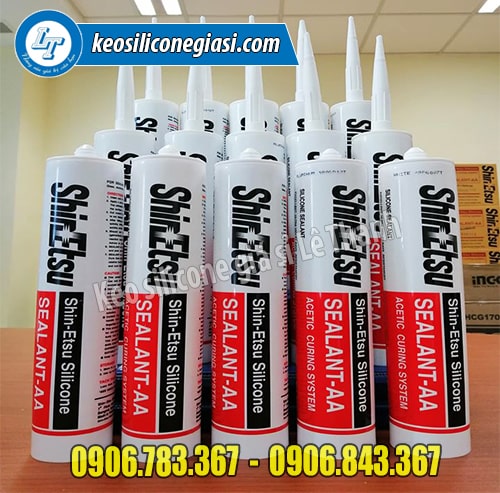 NƠI BÁN KEO SHINETSU SILICONE SEALANT - AA HÀNG THÁI LAN GIÁ RẺ
