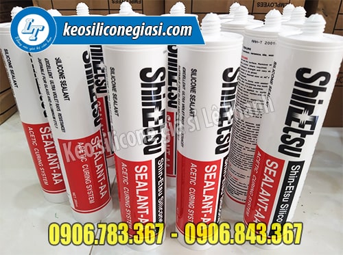 NƠI BÁN KEO SHINETSU SILICONE SEALANT - AA HÀNG THÁI LAN GIÁ RẺ