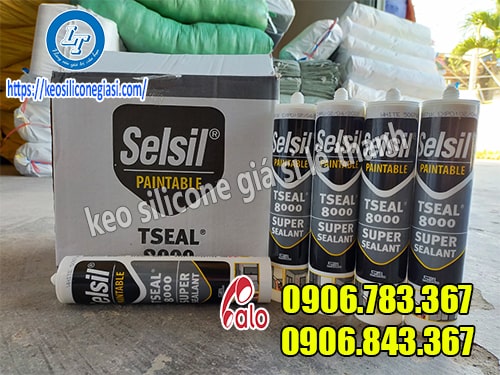 KEO SILICONE SELSIL TSEAL 8000 CÔNG DỤNG - ĐỊA CHỈ BÁN