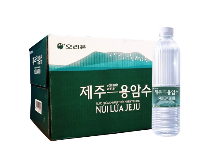 Nước Khoáng Núi Lửa JEJU Hàn Quốc (Thùng 20 chai 530ml)
