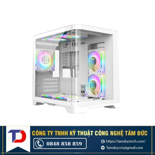 Thùng máy tính | Case Gaming JETEK CSGO2 Chun Li (Trắng)