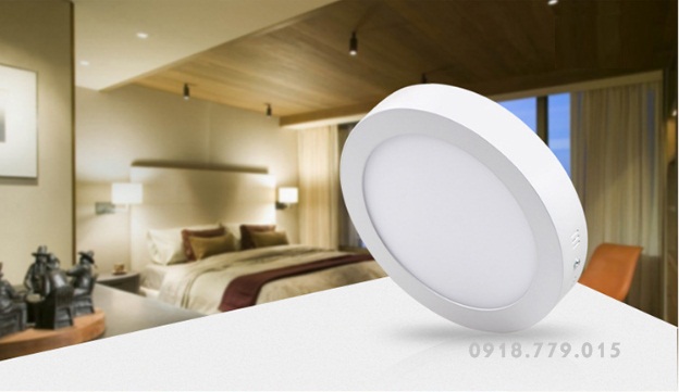 Đèn led ốp trần tròn