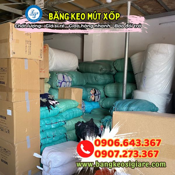 Băng dính xốp 2 mặt nhiều màu giá sỉ