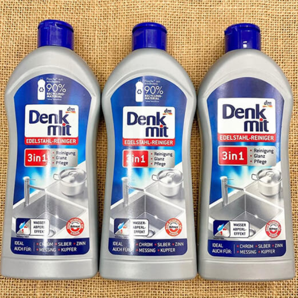 Chai Tẩy Rửa Inox Denkmit 3in1 nhập khẩu Đức - Gia dụng Đức