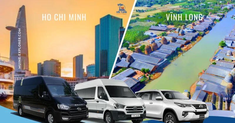 HO CHI MINH TO VINH LONG PRIVATE CAR 4-7-9-16-29-45S BEST PRICE