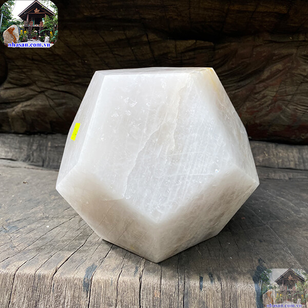 Cầu bi đa giác đá thạch anh 12 mặt - Khơi nguồn năng lượng, thu hút ...