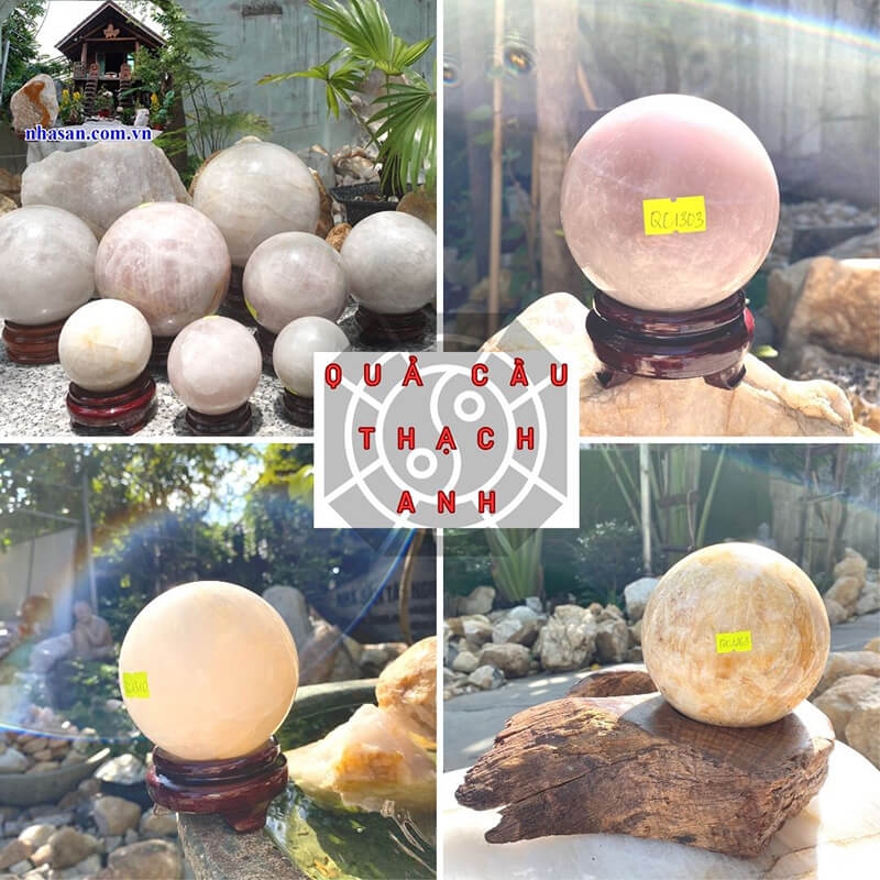 [Quality products] High energy natural quartz stone ball