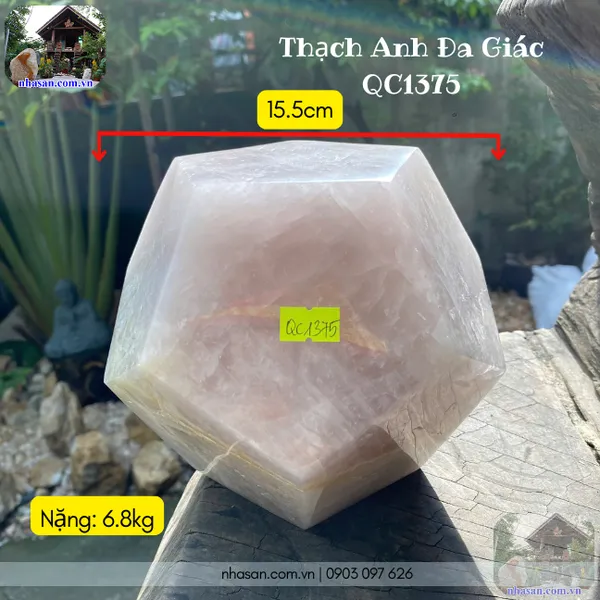 Khám phá ý nghĩa và công dụng của bi giác 12 mặt thạch anh hồng