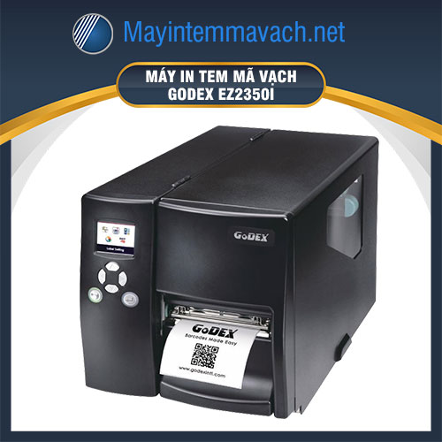 Máy in mã vạch công nghiệp GoDEX EZ2350i 300dpi, USB, RS232