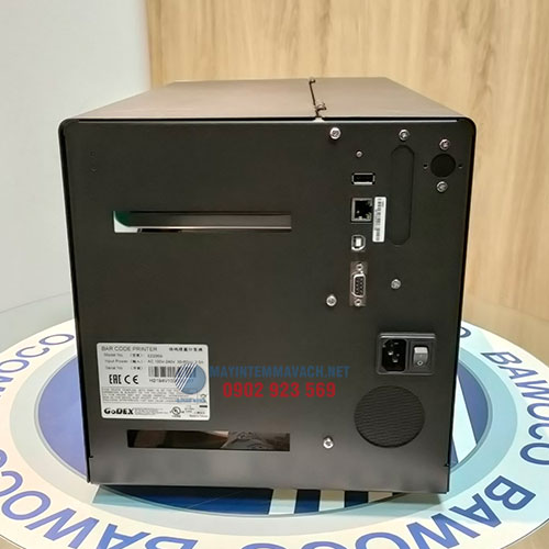 Máy in mã vạch công nghiệp GoDEX EZ2350i 300dpi, USB, RS232