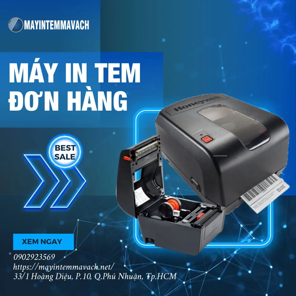 Máy in tem đơn hàng, phiếu giao hàng, tem vận chuyển giá tốt