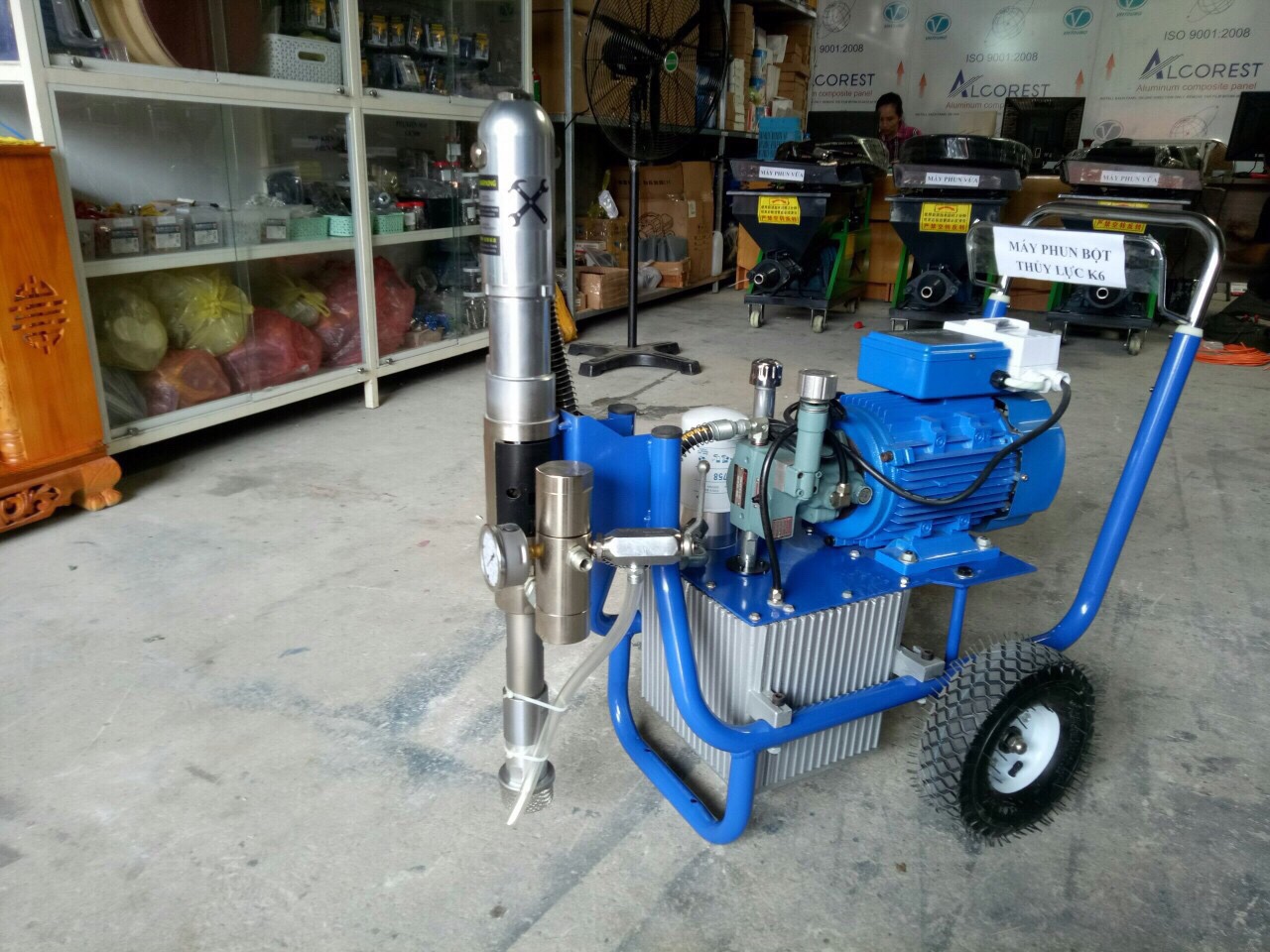 Máy Phun Sơn Epoxy Kết Cấu Thép GK-6 - Giá Tốt Nhất