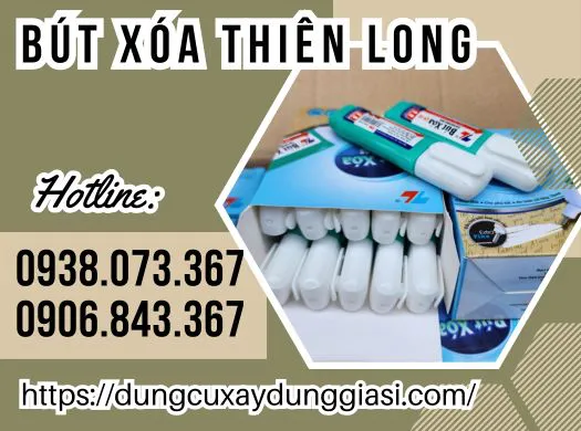 Bút xóa Thiên Long giá rẻ tốt nhất hiện nay