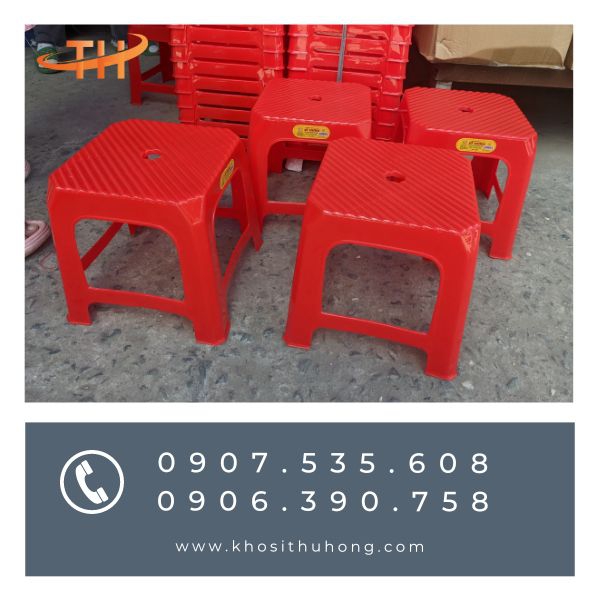 Sỉ ghế nhựa lùn giá rẻ nhất TP.HCM