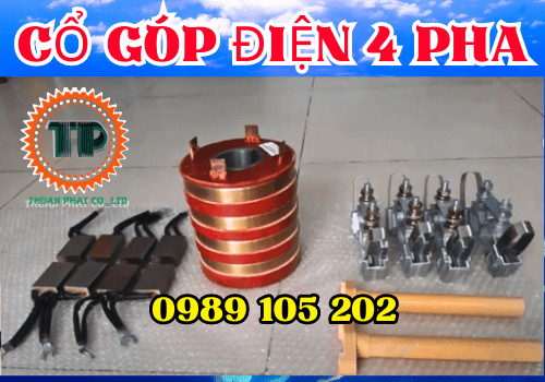 Phân biệt cổ góp điện 4 pha vành lồi (rãnh dương) và vành lõm (rãnh âm)- ️