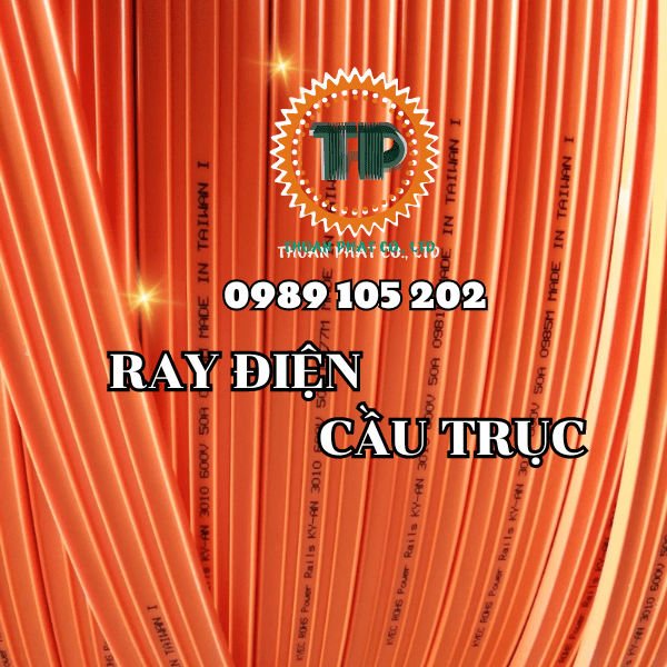 Ray điện cầu trục 3P rãnh đồng siêu dày - ️Ray điện Thuận Phát