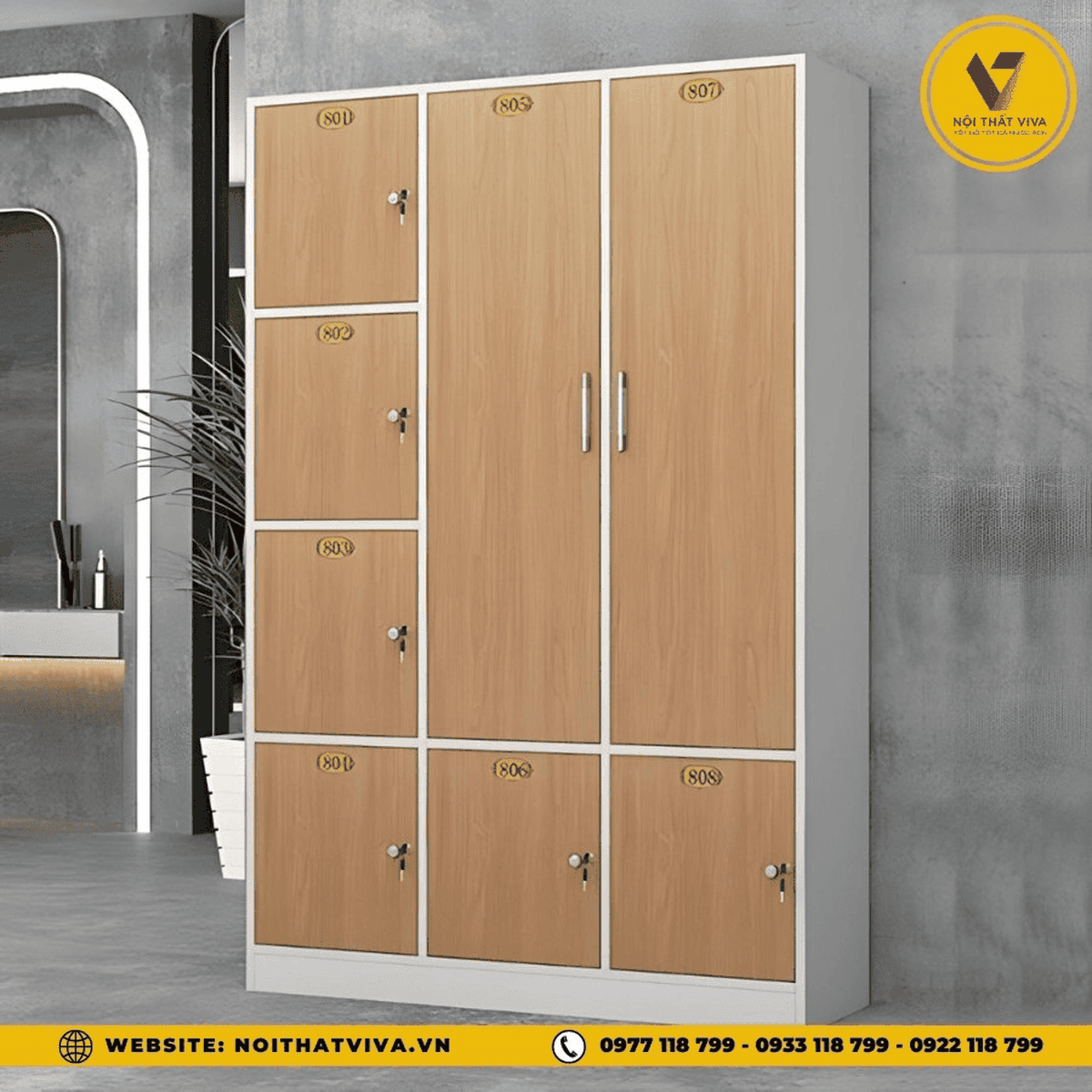 99+ Tủ Locker Gỗ Nhiều Ngăn, Riêng Tư, Bảo Mật, Thiết Kế Theo Yêu Cầu