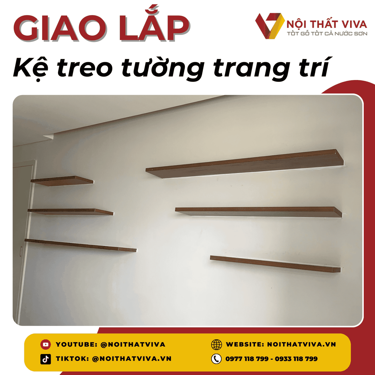 Top 121+ mẫu kệ treo tường đẹp, chắc chắn, tối ưu không gian hiện đại